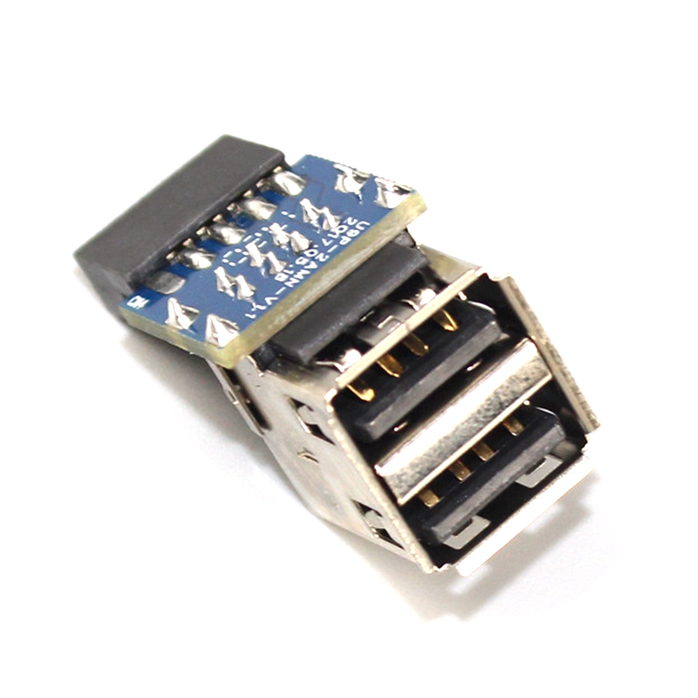 Easy Install 9 Pin To A Type Port Mini Double Layer Bluetooth Stable ...