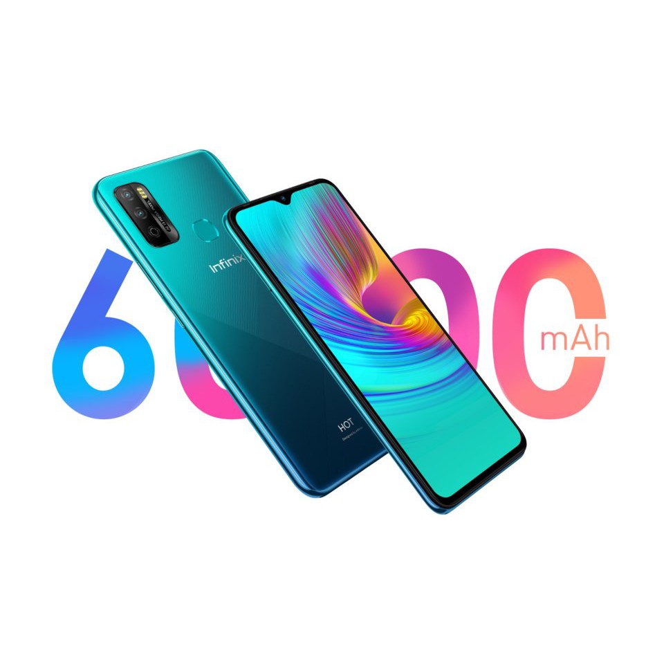 Infinix Hot 9 play จอใหญ่ 6.82" HD+ Android 10 ชิปเซ็ตHelio A25 ...