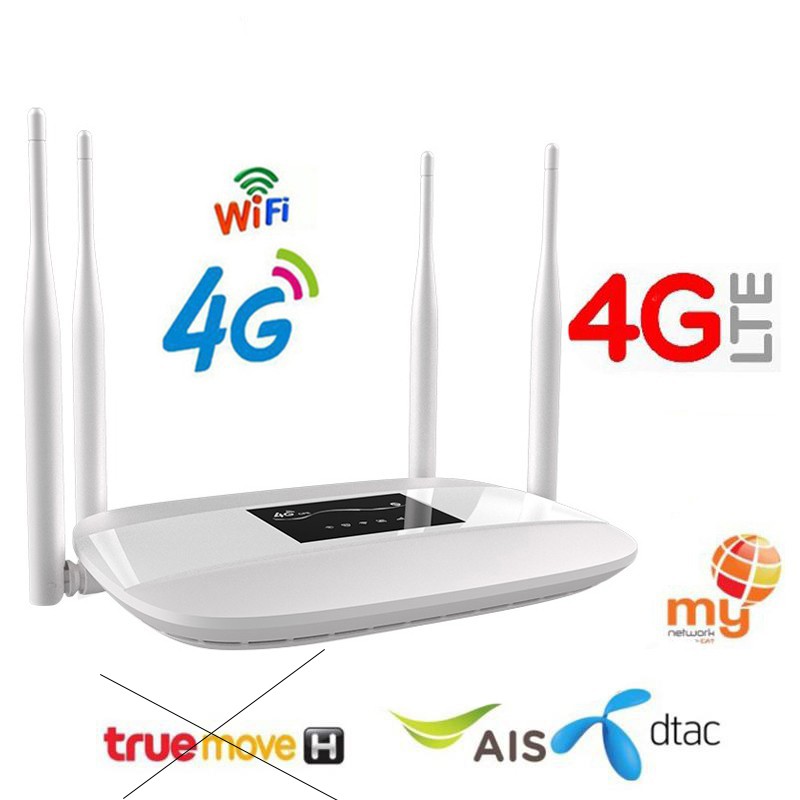 4G LTE WiFi Router 300Mbps Broadand 4G 3G Wi-Fi Mobile Hotspots ...