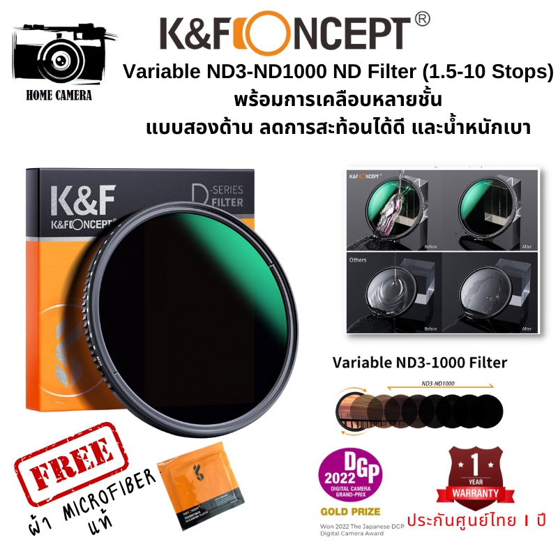KF Black Mist 14 and ND2-ND32 (2 In 1) VND Filter with 28 Multi-Layer ...