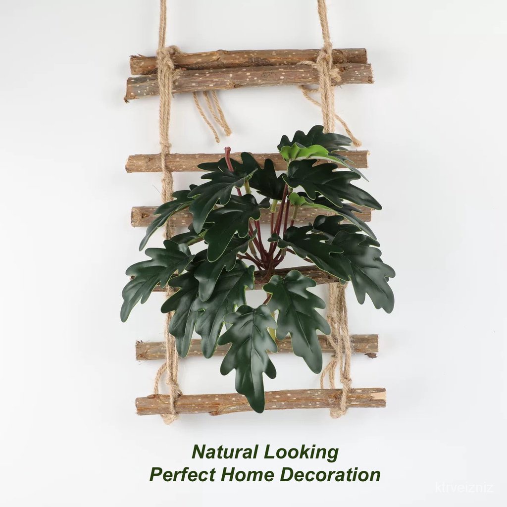 JMAISON Artificial Mini Hanging Leaves Green Plant Home Wall Decoration ...