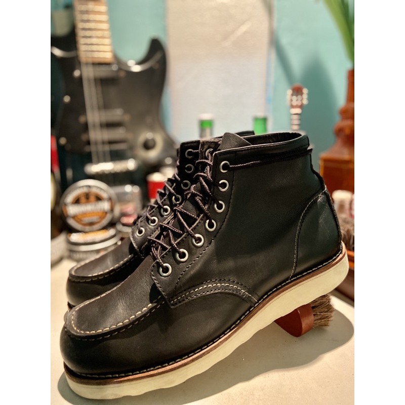 41 /Us8 Hawkins Moc Toe Boot มัสตาร์ด รองเท้าหนังหัวจีบบูทสีน้ำตาลสไตล์ ...