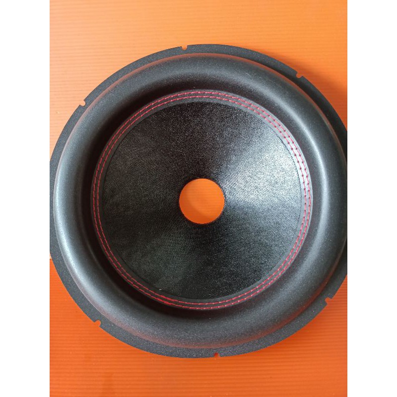 กระดาษลำโพง12ซับโดนัทเย็บแดง - pj.sound - ThaiPick