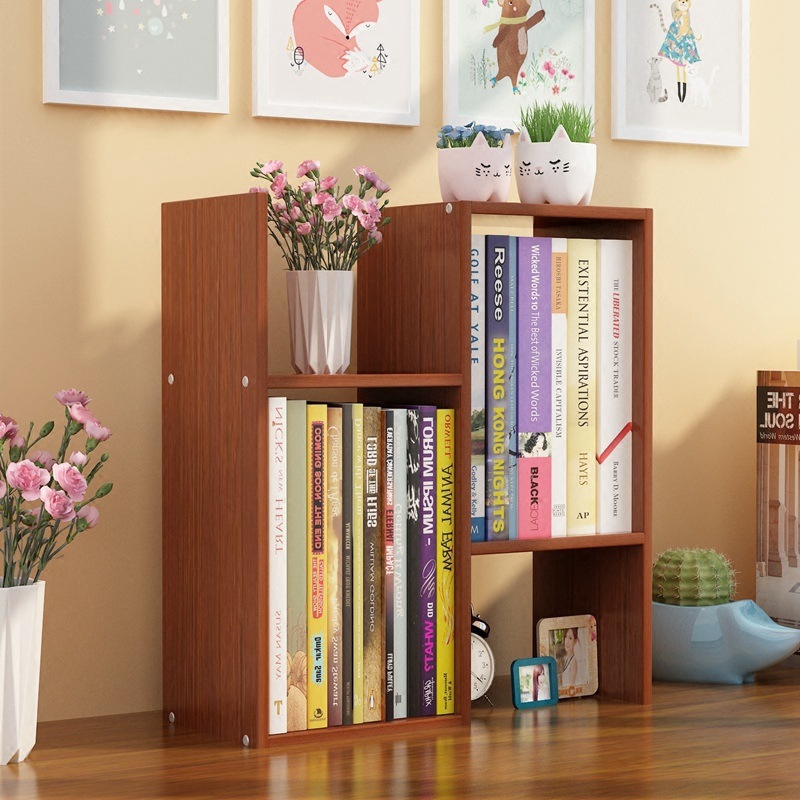 Creative Simple Student with Space Office Book Desktop Rack Simple ...