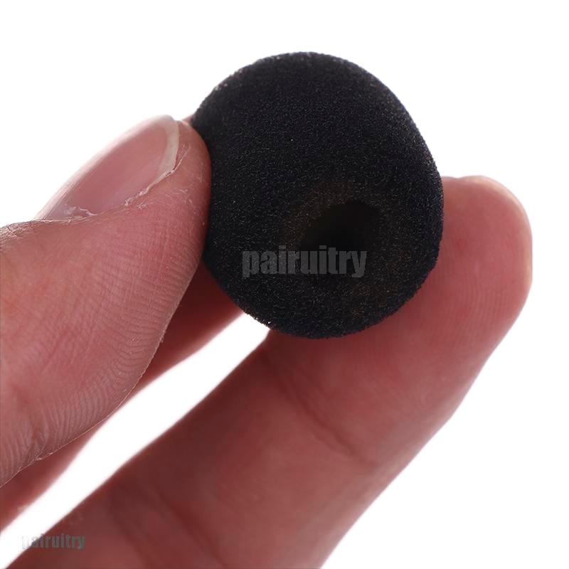 discount┇【PRT】10pcs Practical Small Black Microphone Headset Windscreen ...