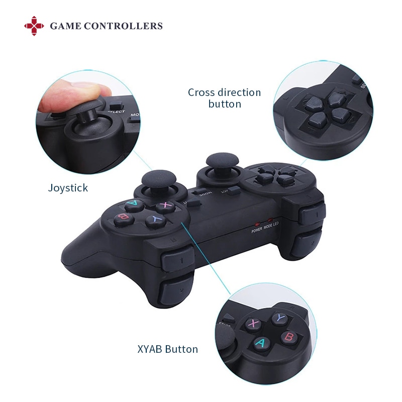 2.4G Wireless Gamepad For PSP / PC / TV Box /Android Phone Game ...