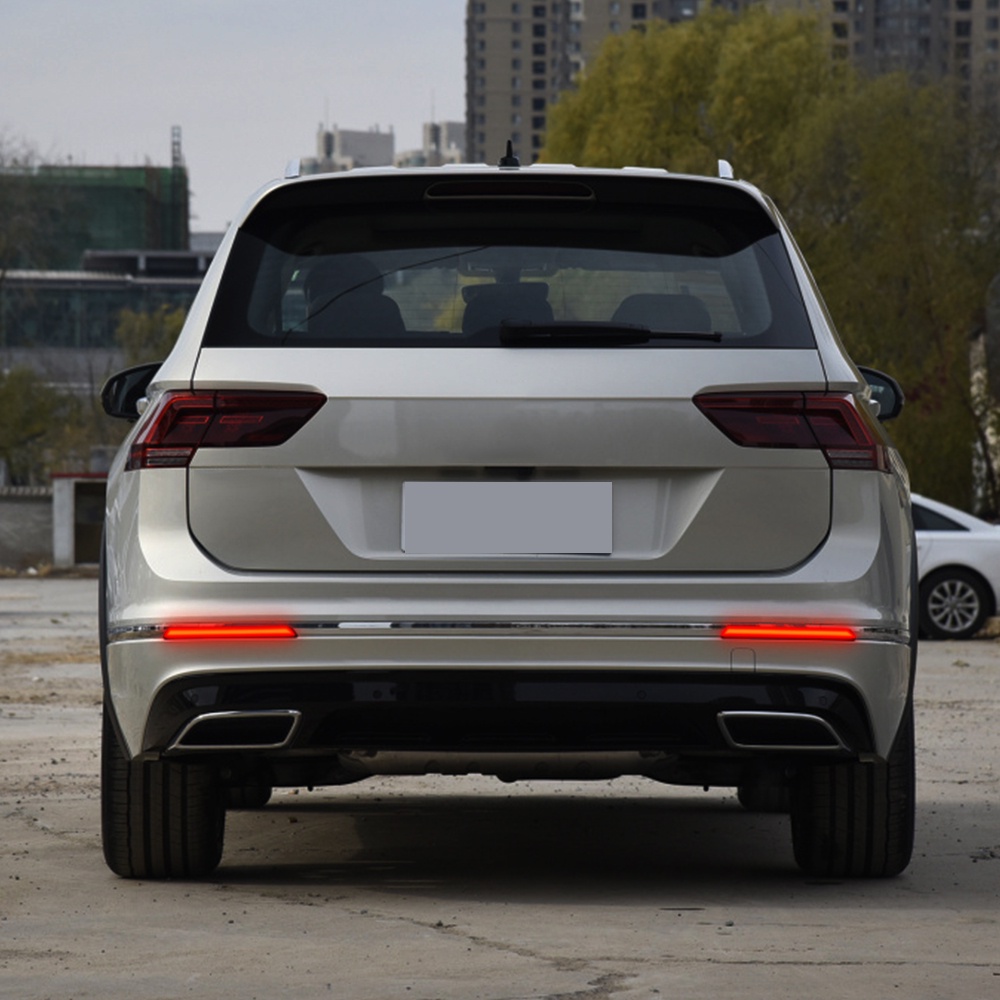 2PCS LED Rear Bumper Reflector Light For Volkswagen Tiguan 2017 2018 ...