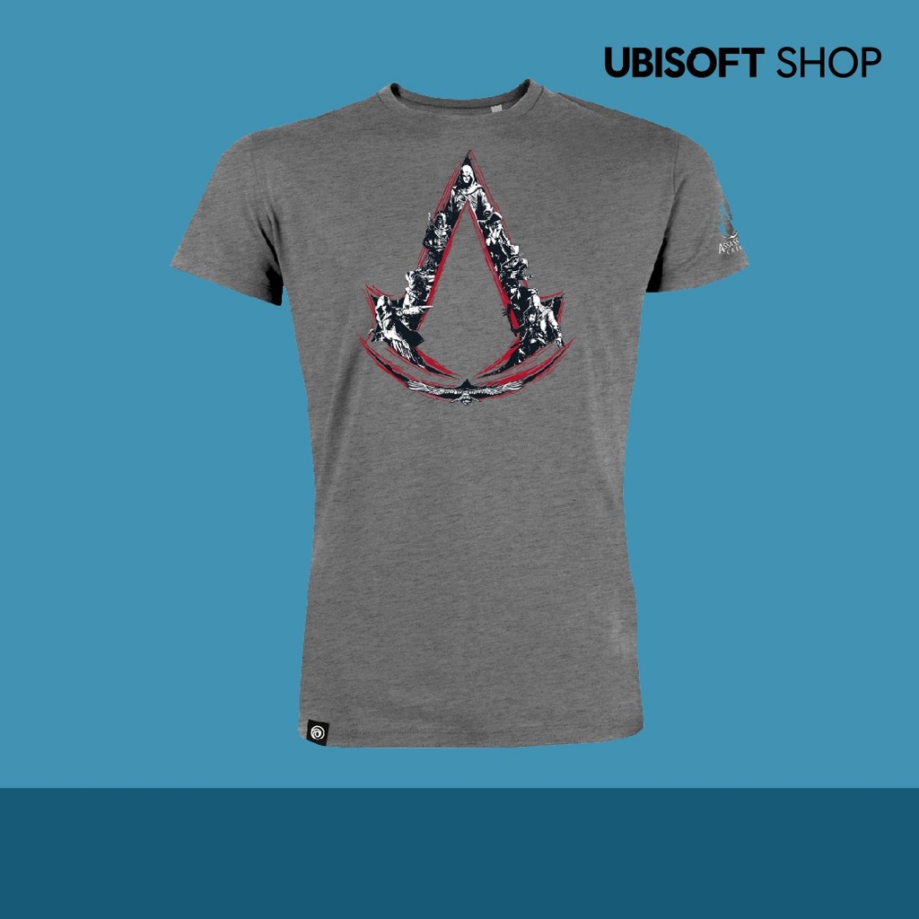 Ubisoft ASSASSINS CREED APPAREL T-SHIRT CONSUMER SHOW 2019 (Grey ...