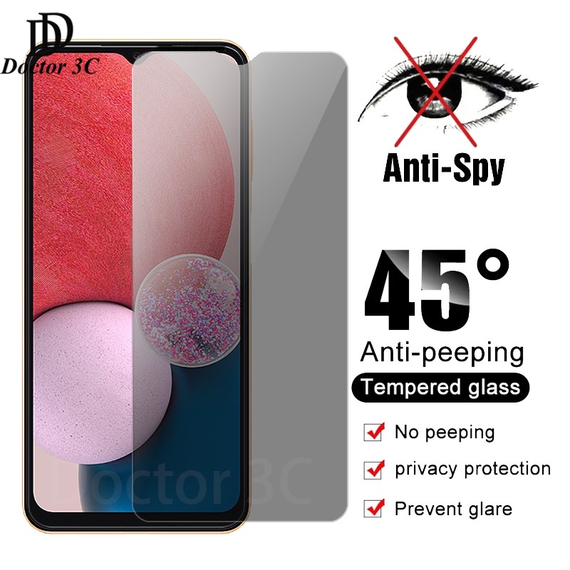 ฟิล์มกระจก สำหรับ กันมองกันเสือก Samsung ss Galaxy A15 A25 A54 A34 A24 A05 A05s A04E A04s A04 ...