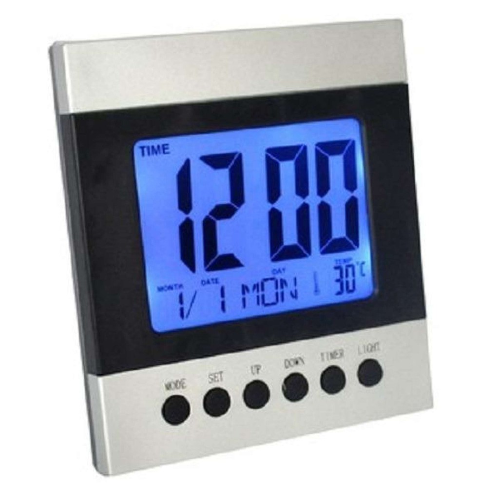 นาฬิกาดิจิตอลLED DIGITAL CLOCKตั้งโต๊ะ /แขวนผนัง รุ่นDS-2088 ตั้งปลุก ...