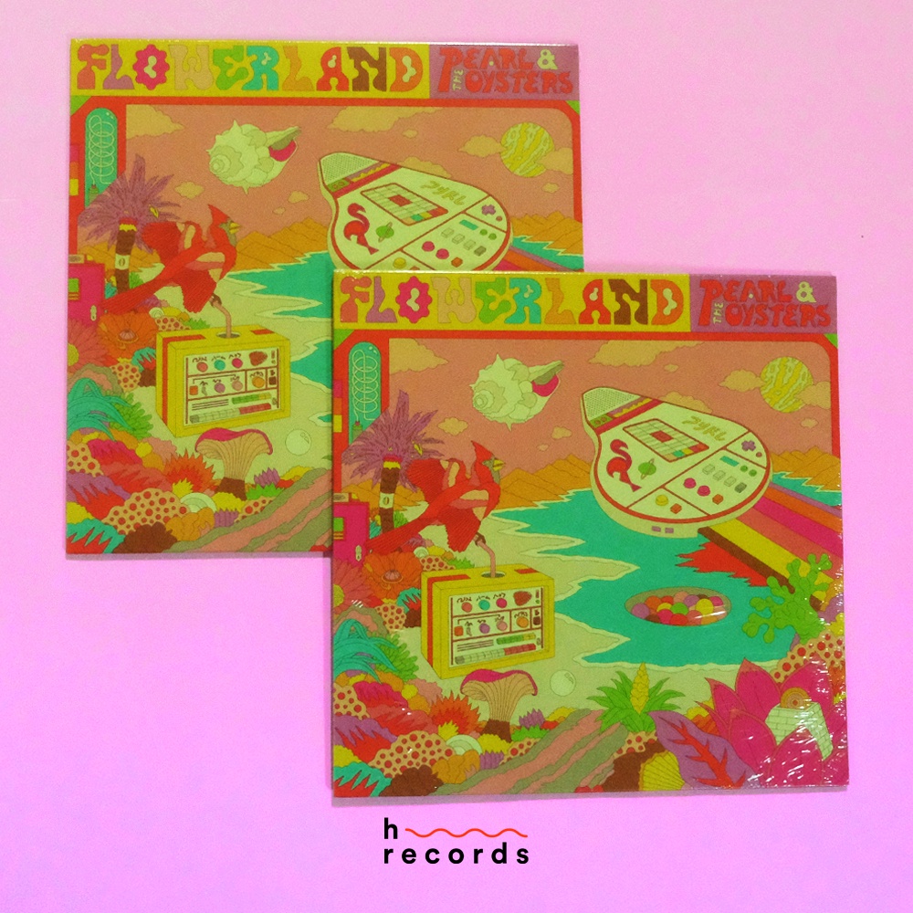 (ส่งฟรี) แผ่นเสียง Pearl The Oysters - Flowerland (Black Vinyl) - h ...