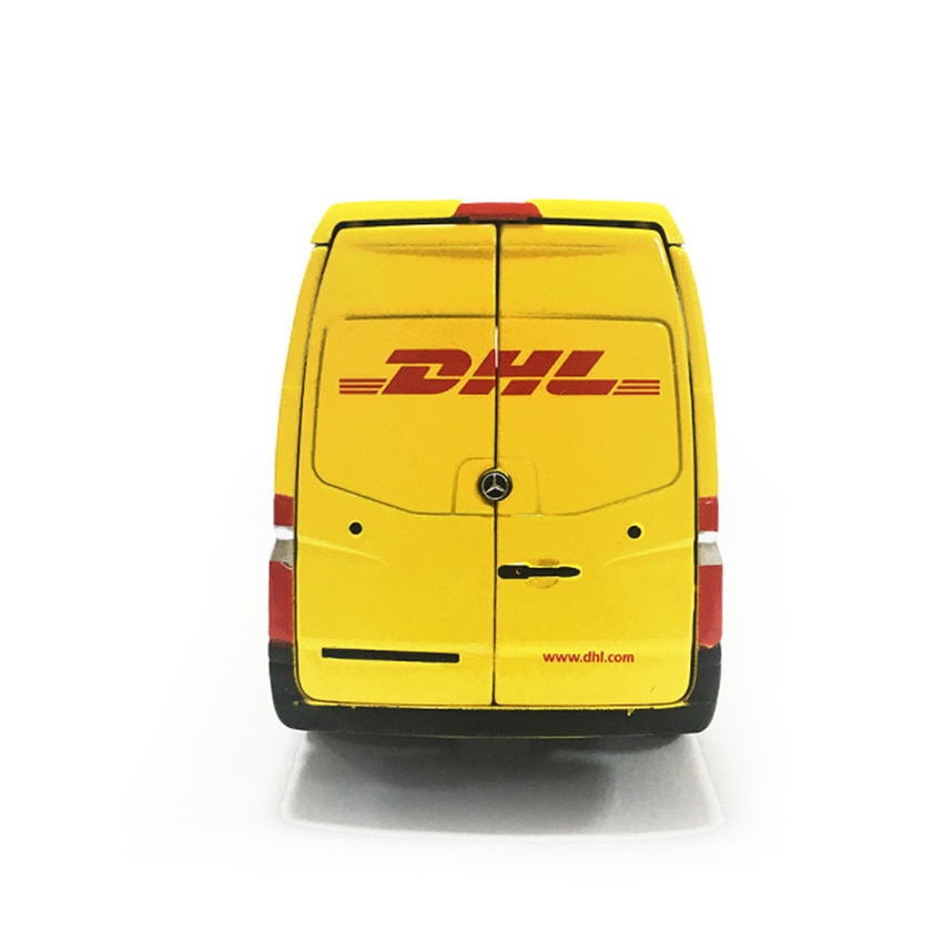 Truck DHL 1:36 Simulation Toy Vehicles Alloy ull Back Mini Car Relica ...