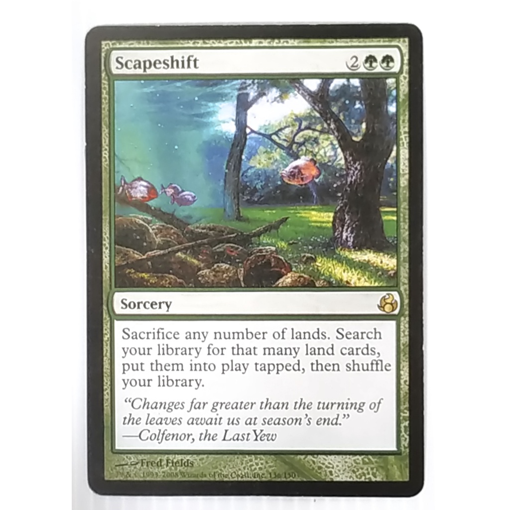 MTG Card Black Core - Modern Set - Sorcery - Scapeshift 136/150 (Magic ...