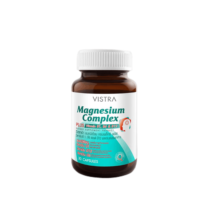 Vistra Magnesium Complex 30 Caps 49.5กรัม | Shopee Thailand