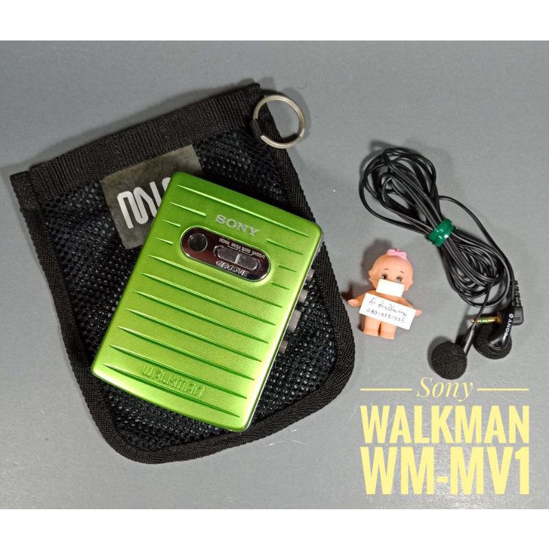 ขายSony Walkman สีเขียวเมทัลลิค รุ่นWM-MV1. | Shopee Thailand