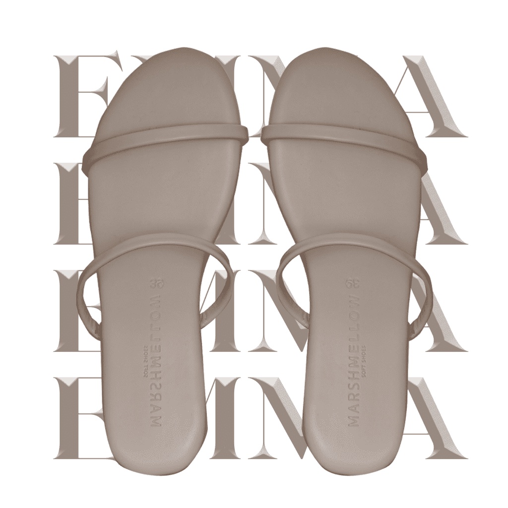 (ลด 40 Code MARSH922 ) EMMA ส้นสูงกลม 1 นิ้ว - marshmellow.shoes. - ThaiPick