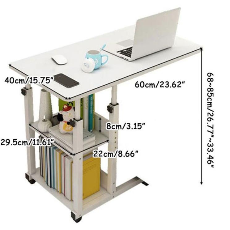 Chassis Now Wheel โต๊ะวางแล็ปท็อป พร้อมชั้นวางของ / โต๊ะวางแล็ปท็อป พับ ...