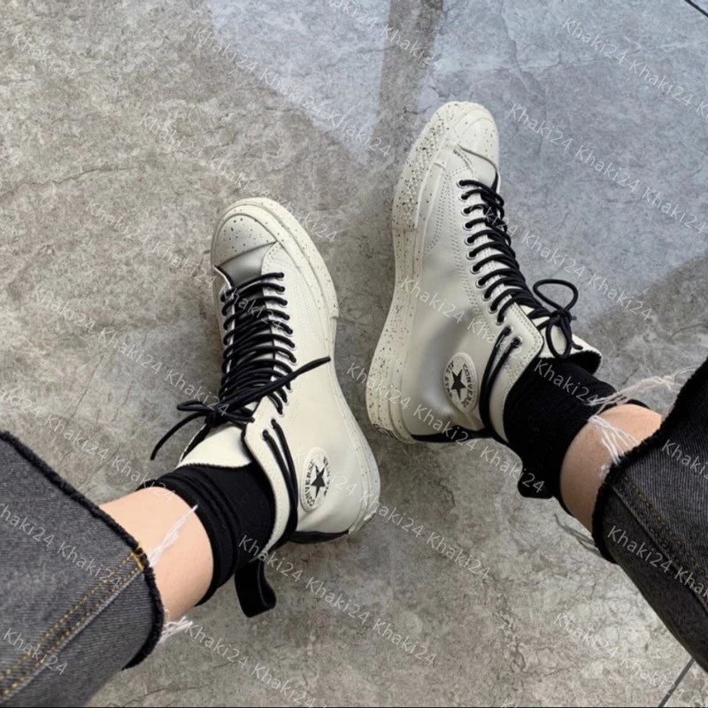 Khaki24 Converse Converse Chuck 1970S Oreo Black and White Splash Ink ...