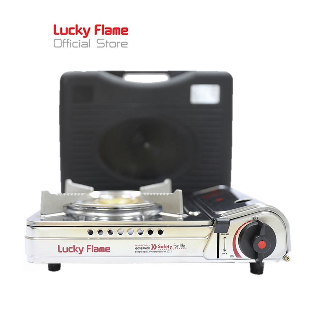 Lucky Flame เตาเเก๊สกระป๋อง_เตาเเก๊สพกพา รุ่น LF-90SD - luckyflame.official - ThaiPick