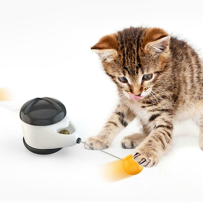 Smart Pet Cat Toy with Wheels Automatic No need recharge cat toys ...