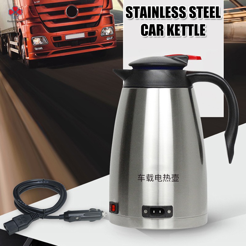 ** Stainless Steel Electric Car Kettle Automobile Electric Heating ...