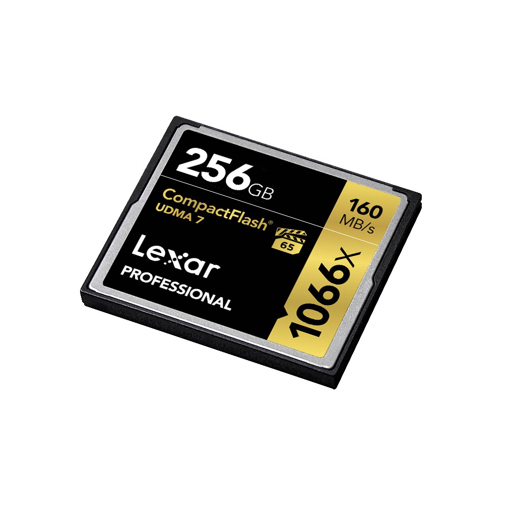 Lexar 256GB 1066x (160MBs) Compact Flash Professional ...