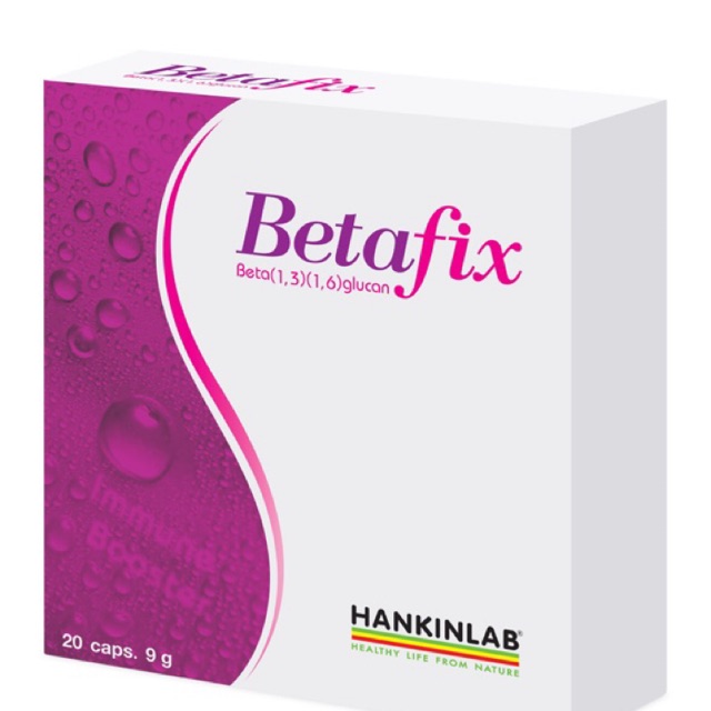 HANKINLAB BETA GLUCAN BETAFIX 20s เบต้ากลูแคน เสริมภูมิคุ้มกัน ...