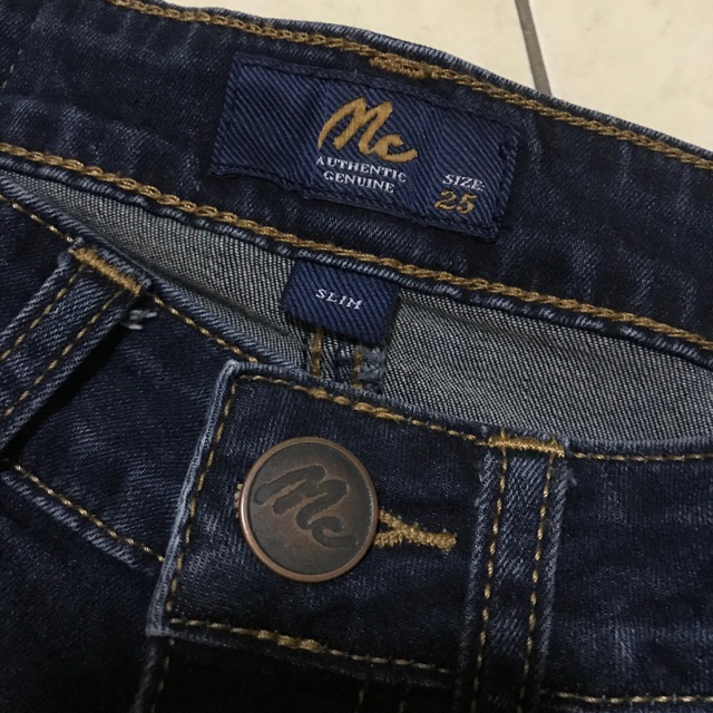กางเกงยีนส์ Mc Jeans รุ่น Slim ผู้หญิง มือสอง ของแท้💯 | Shopee Thailand