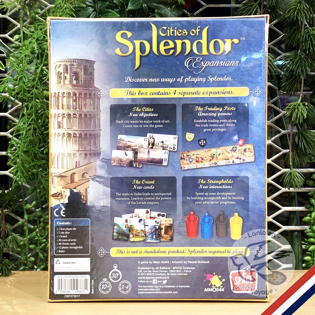 Splendor เกมค้าเพชรTH ภาษาไทย English Cities of Splendor Pre-Order ...