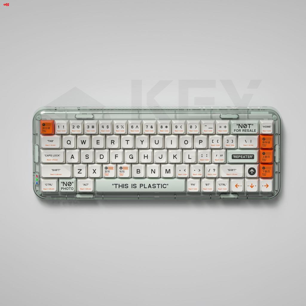 【พร้อมส่ง ส่งพิเศษ】 Melgeek Mojo68 คีย์บอร์ดบลูทูธไร้สาย สามโหมด Rgb ...