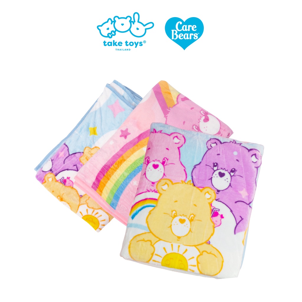 ผ้าห่มแคร์แบร์ (Care Bears Blanket) | Shopee Thailand