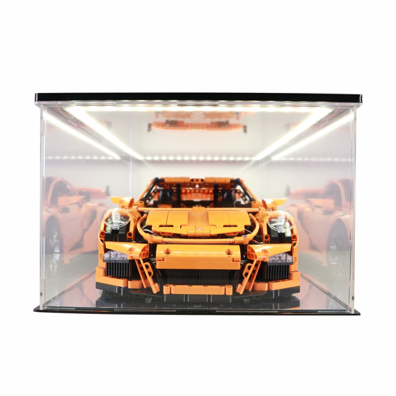 LEGO Transparent Acrylic Display Case Dust Cover With Led Light And ...