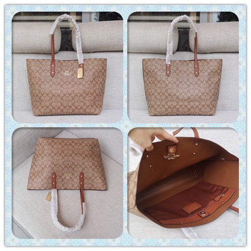 [HU] Juanjuan การจัดซื้อกระเป๋าโท้ทสำหรับสุภาพสตรี COACH 76636 ของแท้ ...