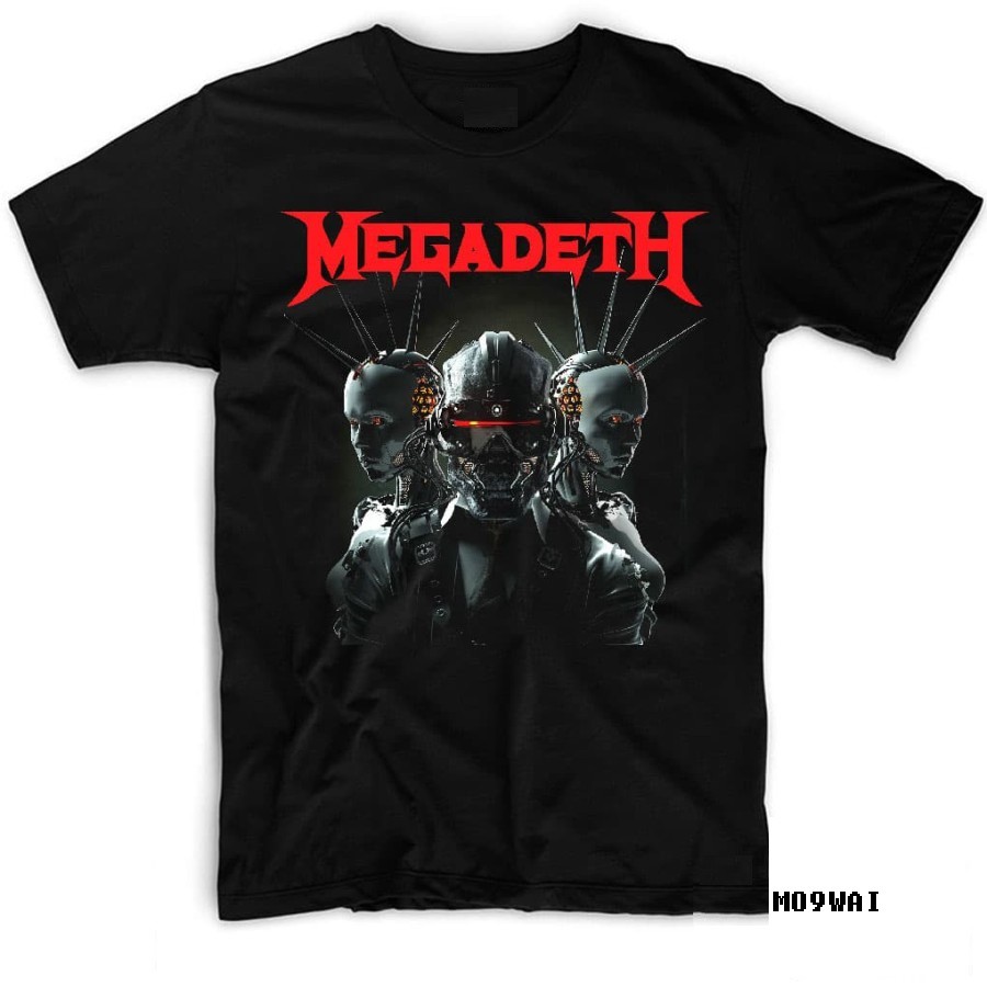 เสื้อยืดลาย Megadeth Band - Dystopia Vic And Liberty สําหรับผู้ชายและ ...