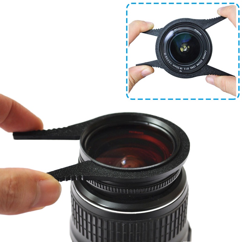 2pcs Plastic Camera Lens Filter Wrench Removal Tool 49 52 55 58 67 72 ...