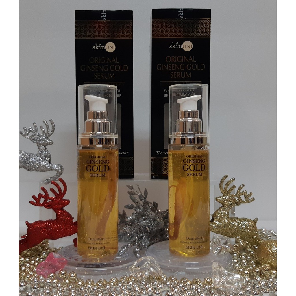 Skin Uni Original Ginseng gold essence set 2 pcs - 9nnjud25ey - ThaiPick
