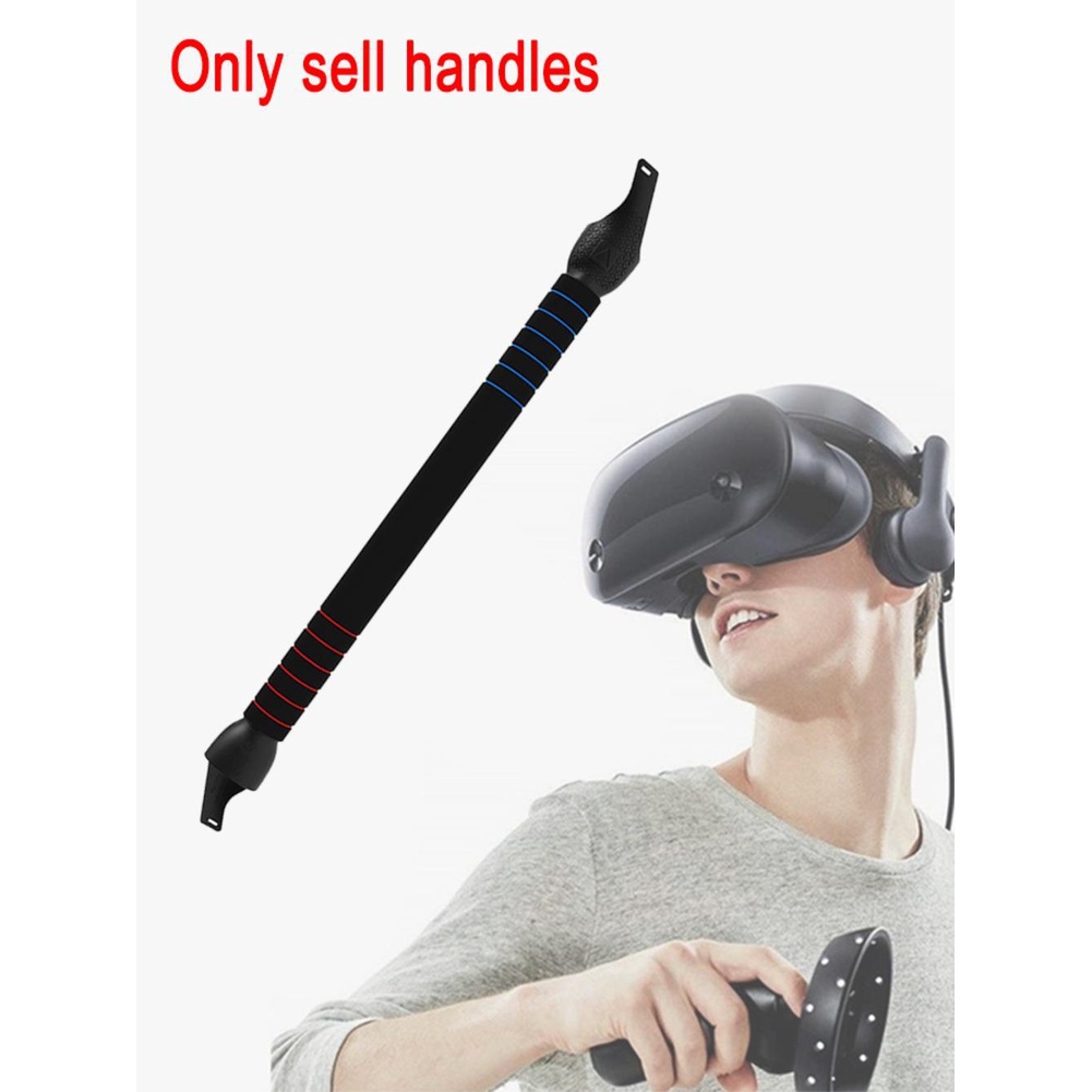 vr แว่นตา：Long Stick Dual Handle Gamead For Oculus Quest 2, Gris ...