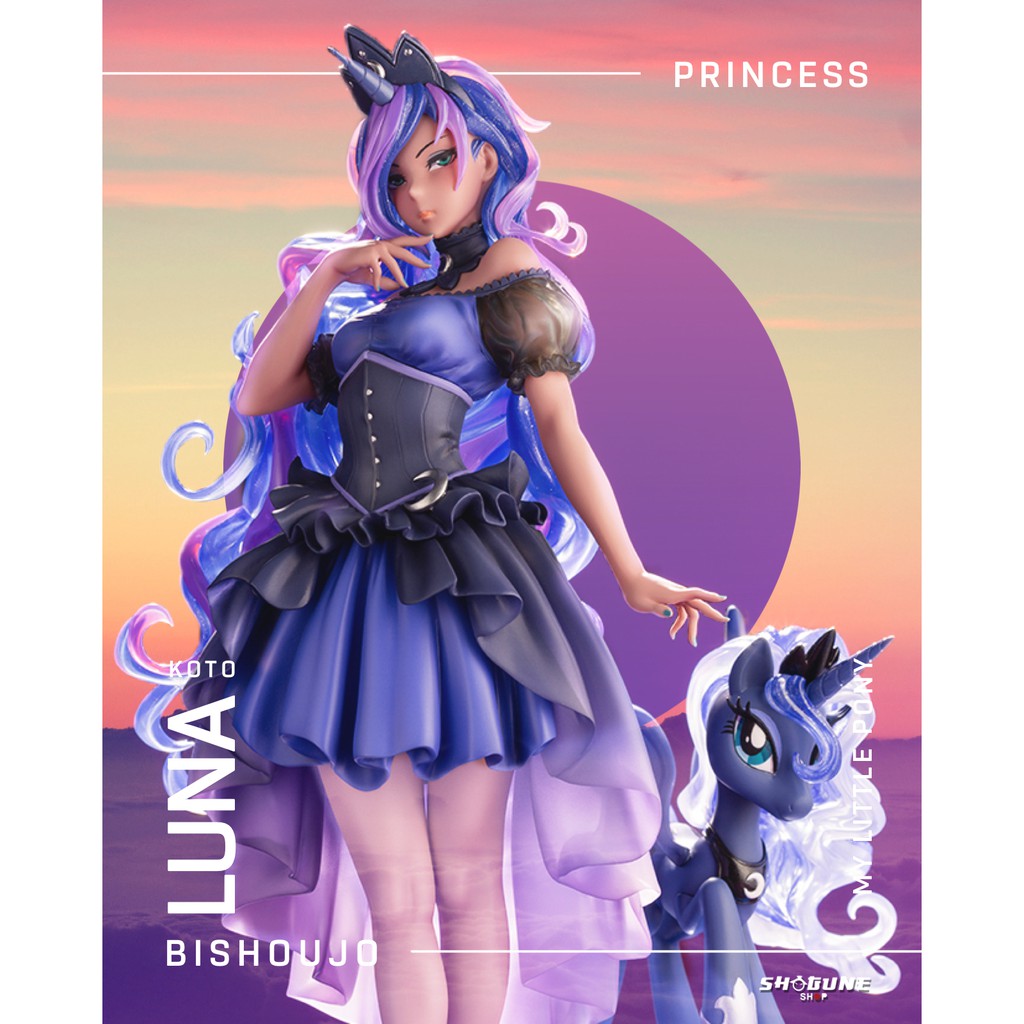 [พรีออเดอร์] MY LITTLE PONY : 1/7 PRINCESS LUNA BISHOUJO STATUE ...
