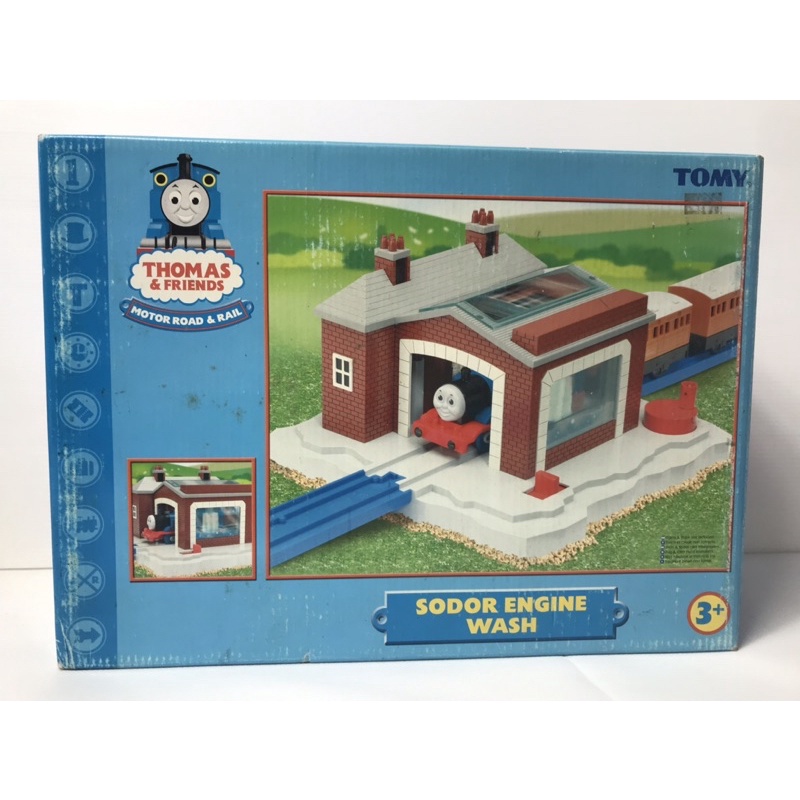SODOR ENGINE WASH TOMY THOMAS โรงล้างรถไฟ พร้อมส่ง | Shopee Thailand