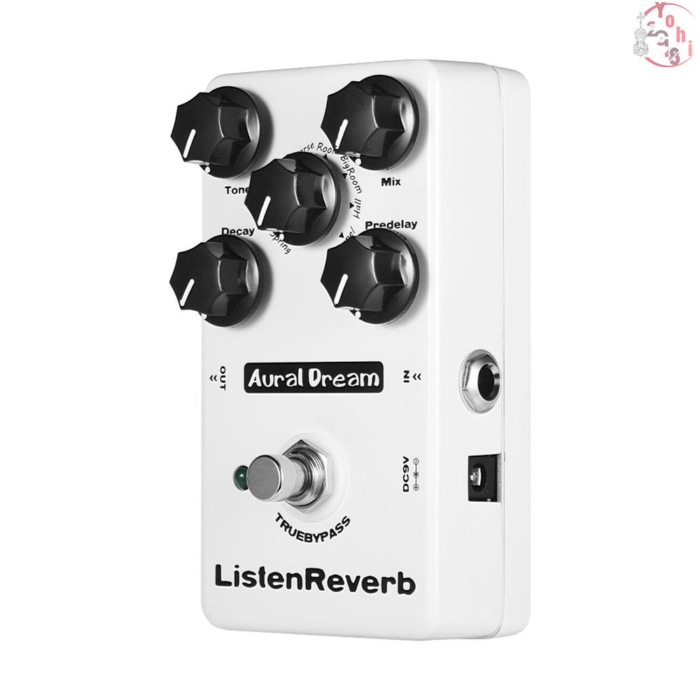 เอฟเฟคกีต้าร์ Aural Dream Listen Reverb 8 Rever Effects สําหรับกีต้าร์ ...