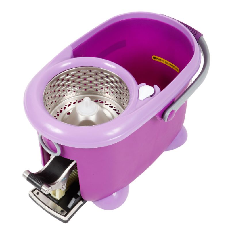 Be wish ชุดถังปั่นพร้อมไม้ม็อบถูพื้น รุ่น Bobo max Series 2 ระบบทูสปริง ...