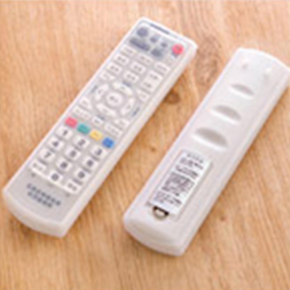 Clear TV Remote Control Waterproof Dustproof Silicone Protective Cover ...
