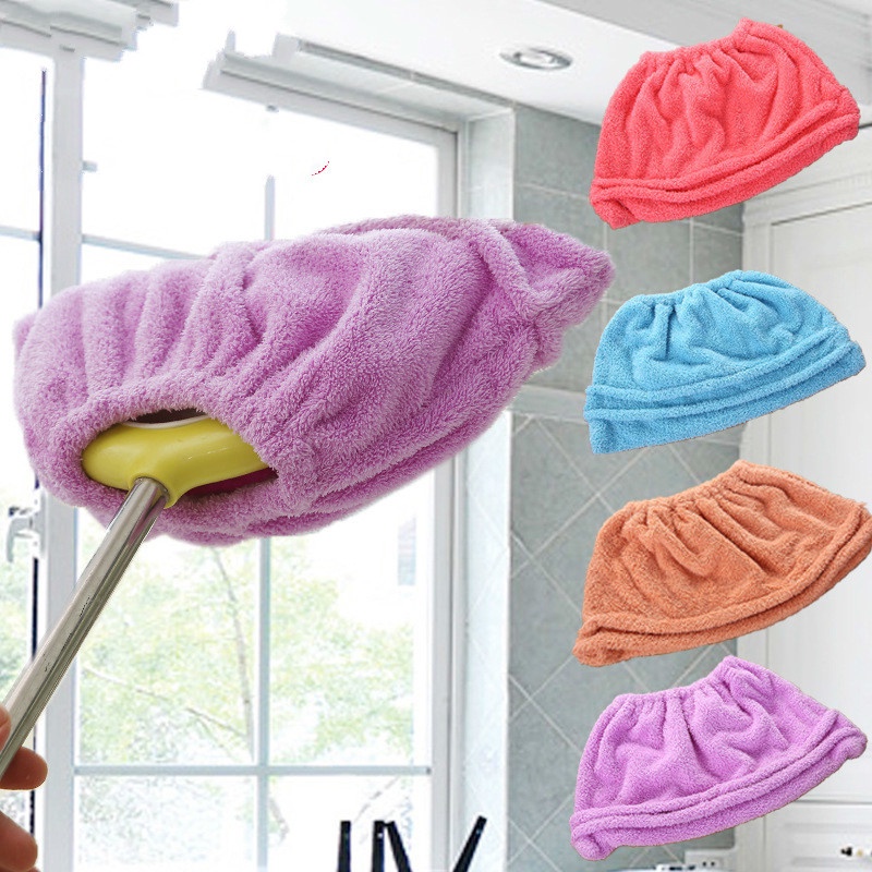 ไม้กวาดDawdler Broom Cover Sweep Multifunction Mop Replace Household ...