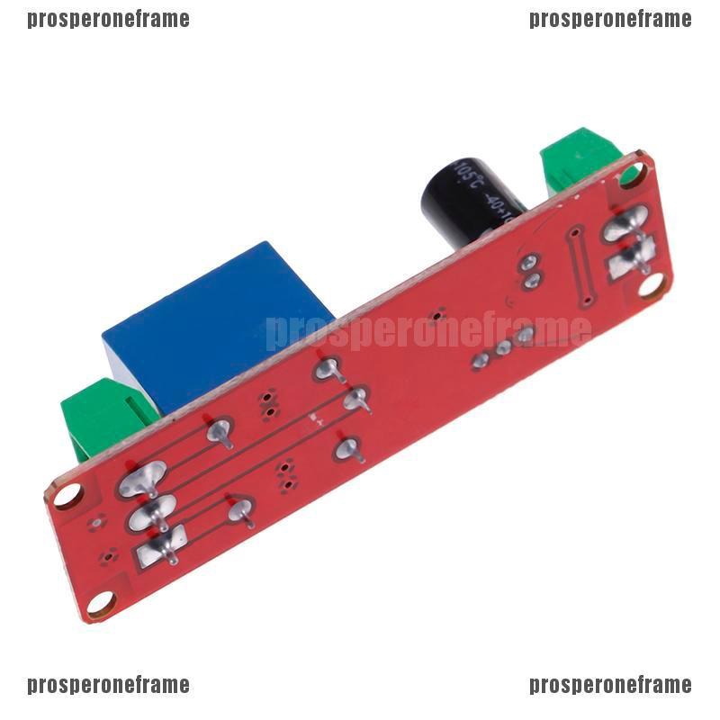 DC 5V NE555 timer switch adjustable module 0-10s time delay relay modul ...