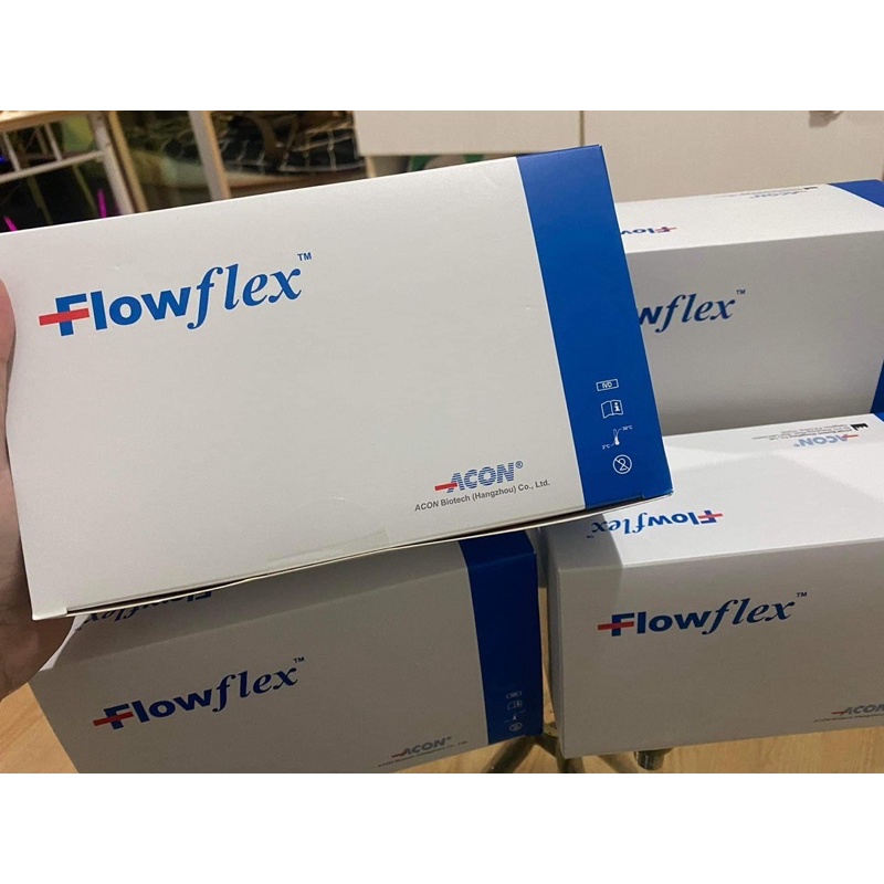 พร้อมส่ง flowflex มี25ชุดใน1กล่อง 125 (1กล่อง บรรจุ 25 ชุดเทส) รุ่นจมูก ...