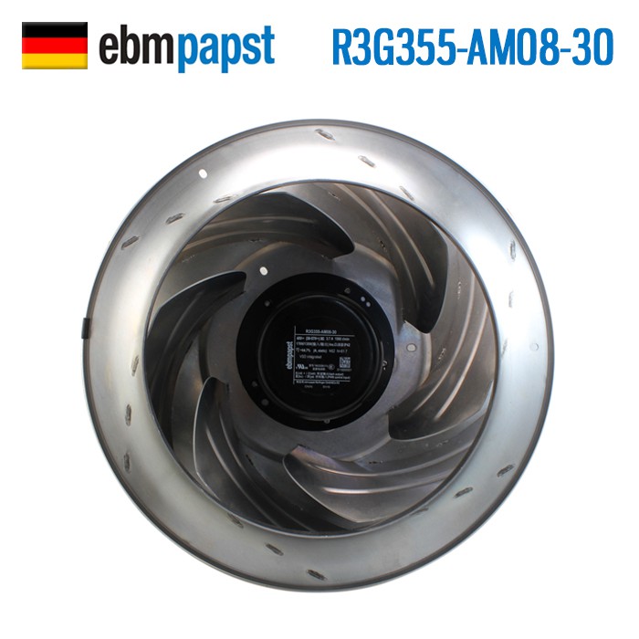 R4E450-AK01-01 new ebmpapst fan 230V 3.0A M4E110-GF centrifugal fan ...