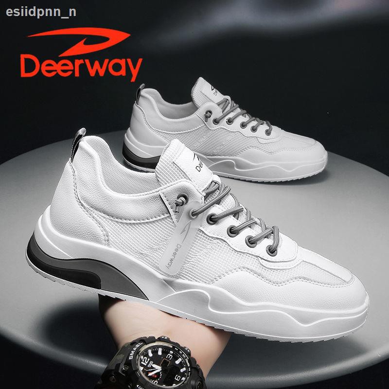 มีของพร้อมส่ง¤Deerhui men s shoes 2021 summer new sports casual student ...
