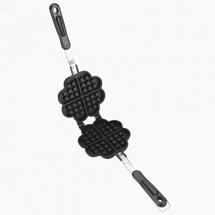 Kitchen Heart Shape Household Gas Non-Stick Waffle Maker Pan UULO ...
