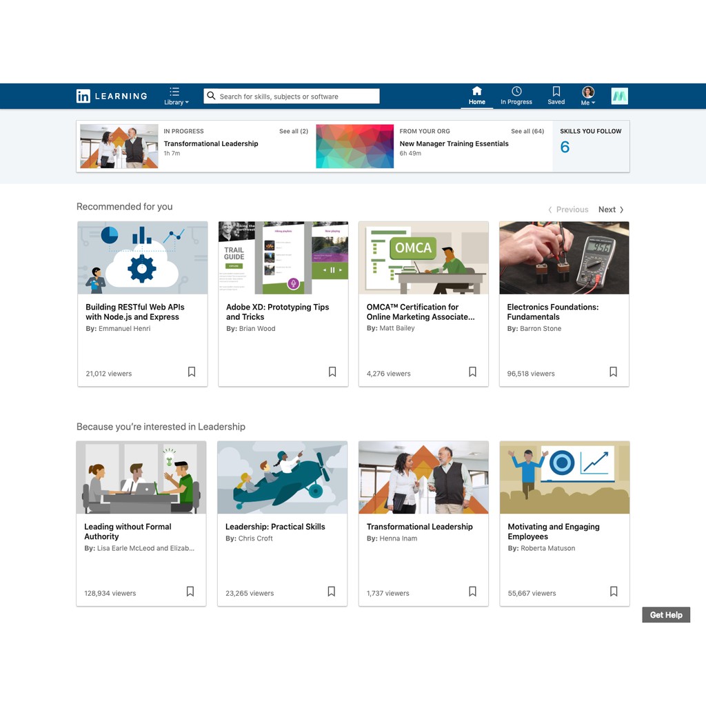 Premium Linkedin Learning (formerly Lynda ) Shared account Access All Courses Fast delivery ...