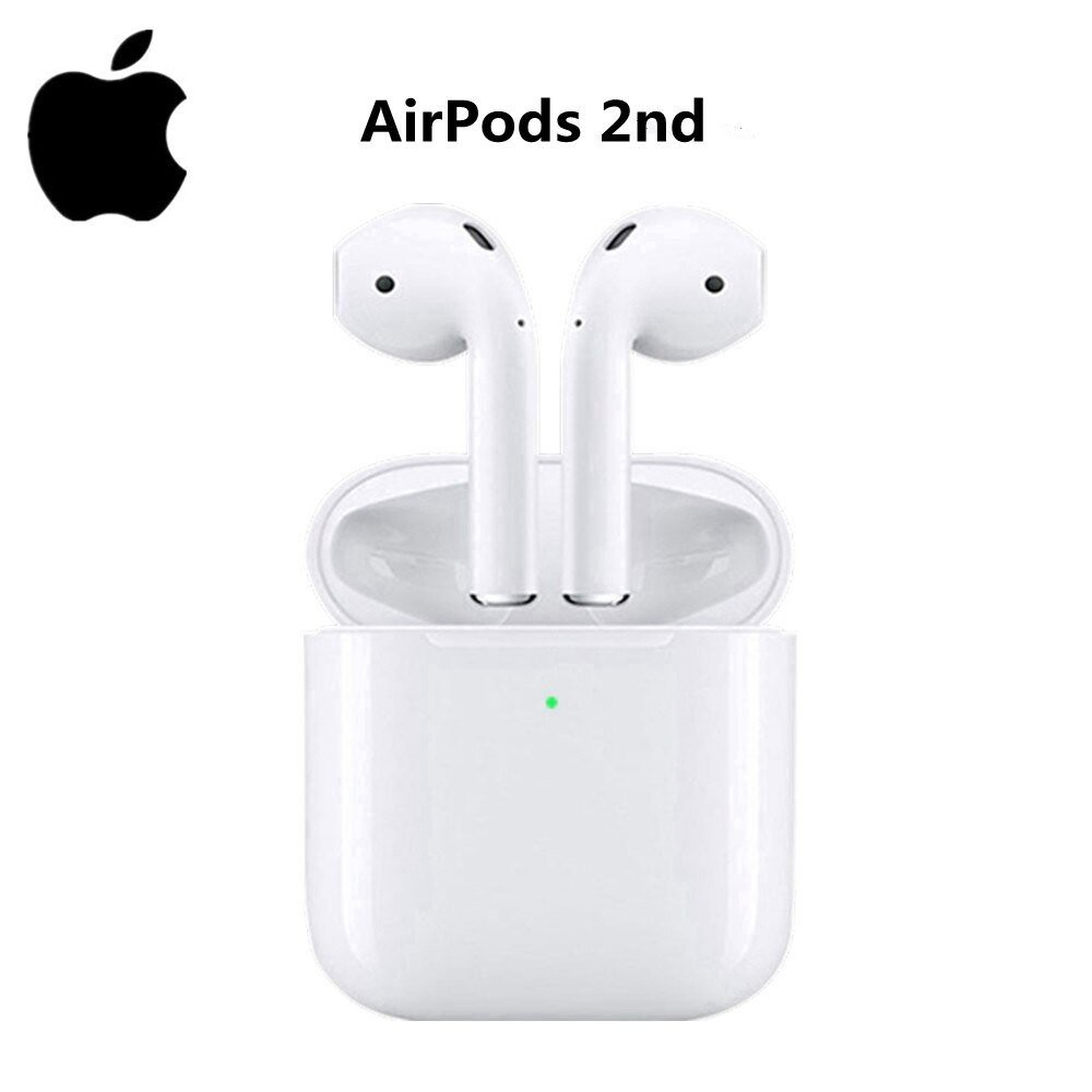 ssZZ Original AirPods 2nd air pods 2 Charging Case Bluetooth Earphone ...